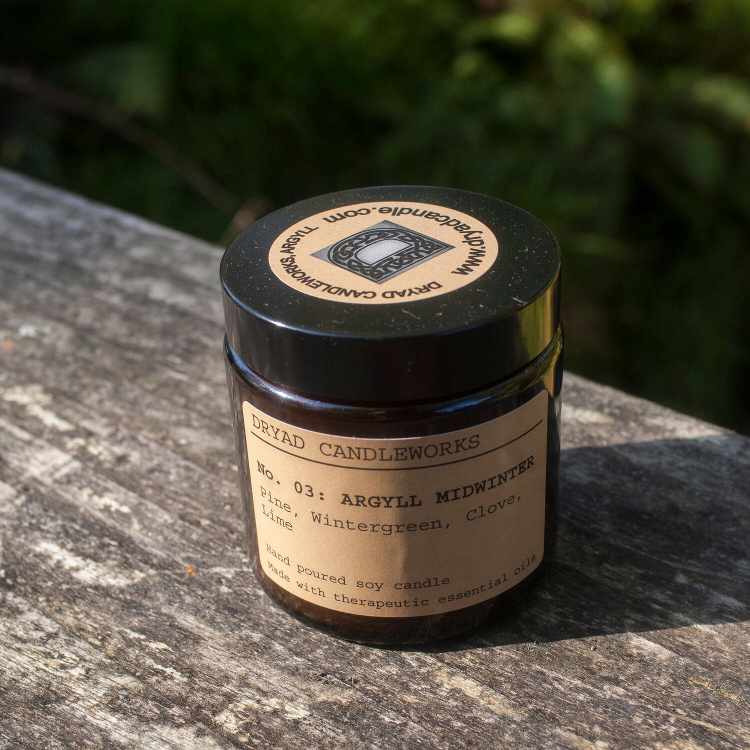 No. 3 Argyll Midwinter Apothecary Jar Candle 120 ml – DRYAD ARGYLL